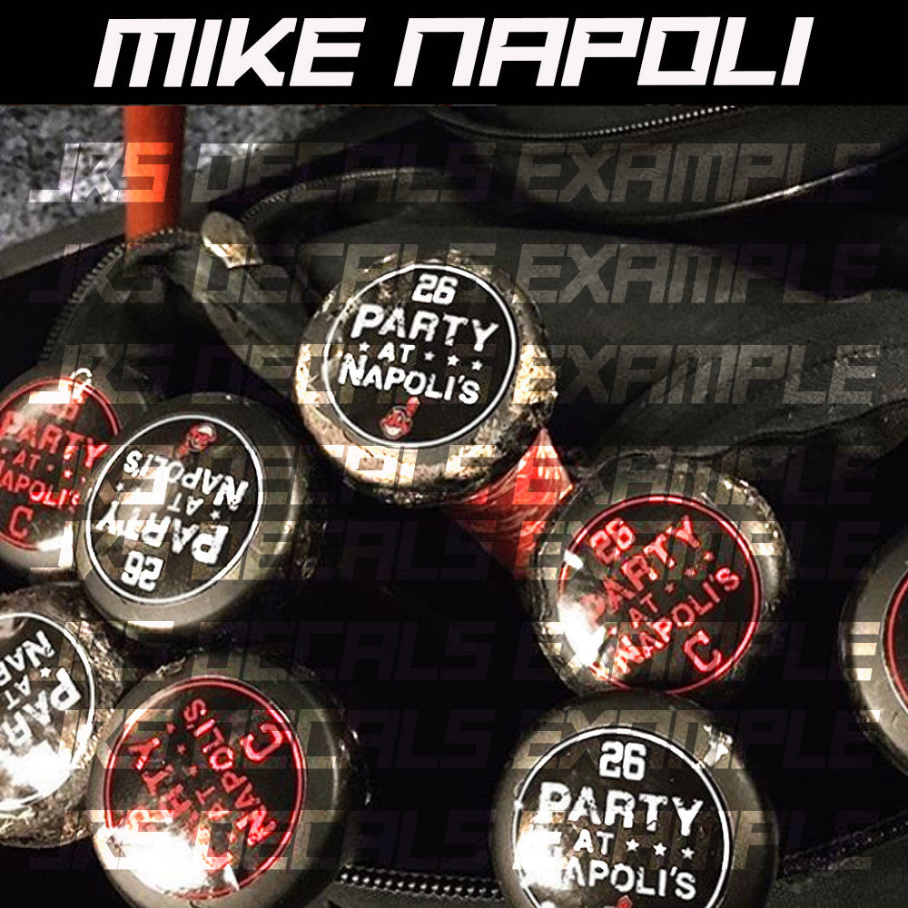 Pro Package Bat Decal set of 12 Bat Knob Decals – JRS Decals