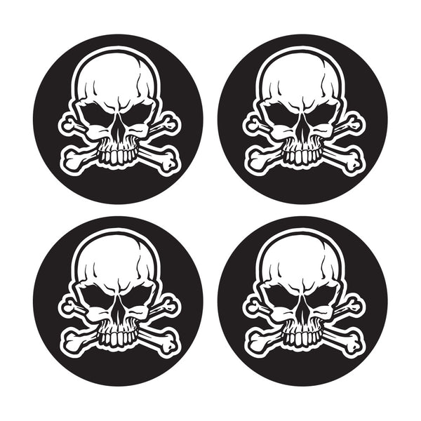 Skull And Crossbones Bat Decal Set – JRS Decals